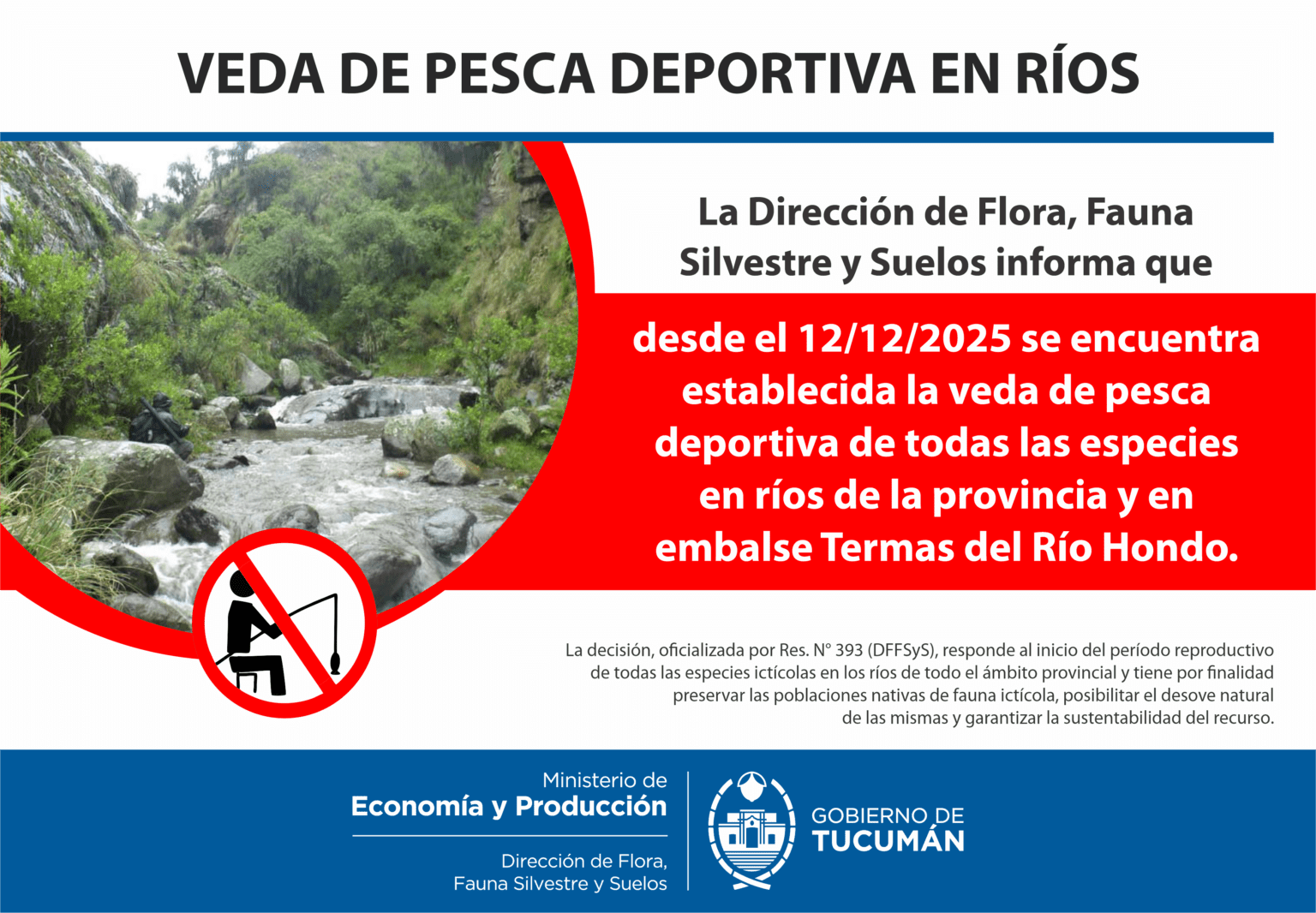 SE ENCUENTRA VIGENTE LA VEDA DE PESCA DEPORTIVA EN RÍOS TUCUMANOS ...